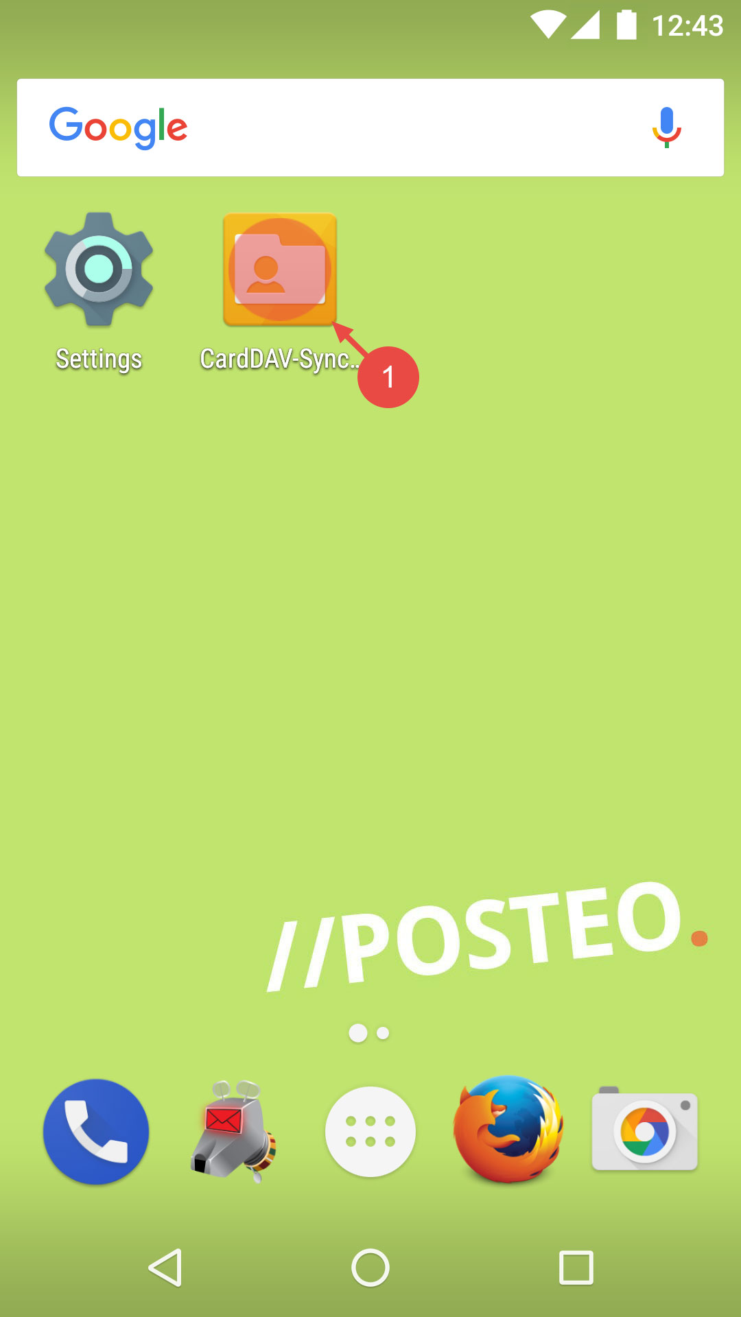 Help How Do I Set Up The Posteo Address Book With CardDAV Sync On My Android Smartphone Or 